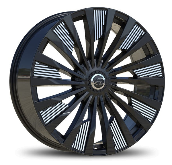 Alpha Black Machined VCT Cap - VCTCenterCaps