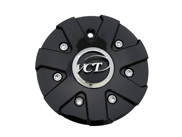V74 Black Machined VCT Center Cap - VCTCenterCaps