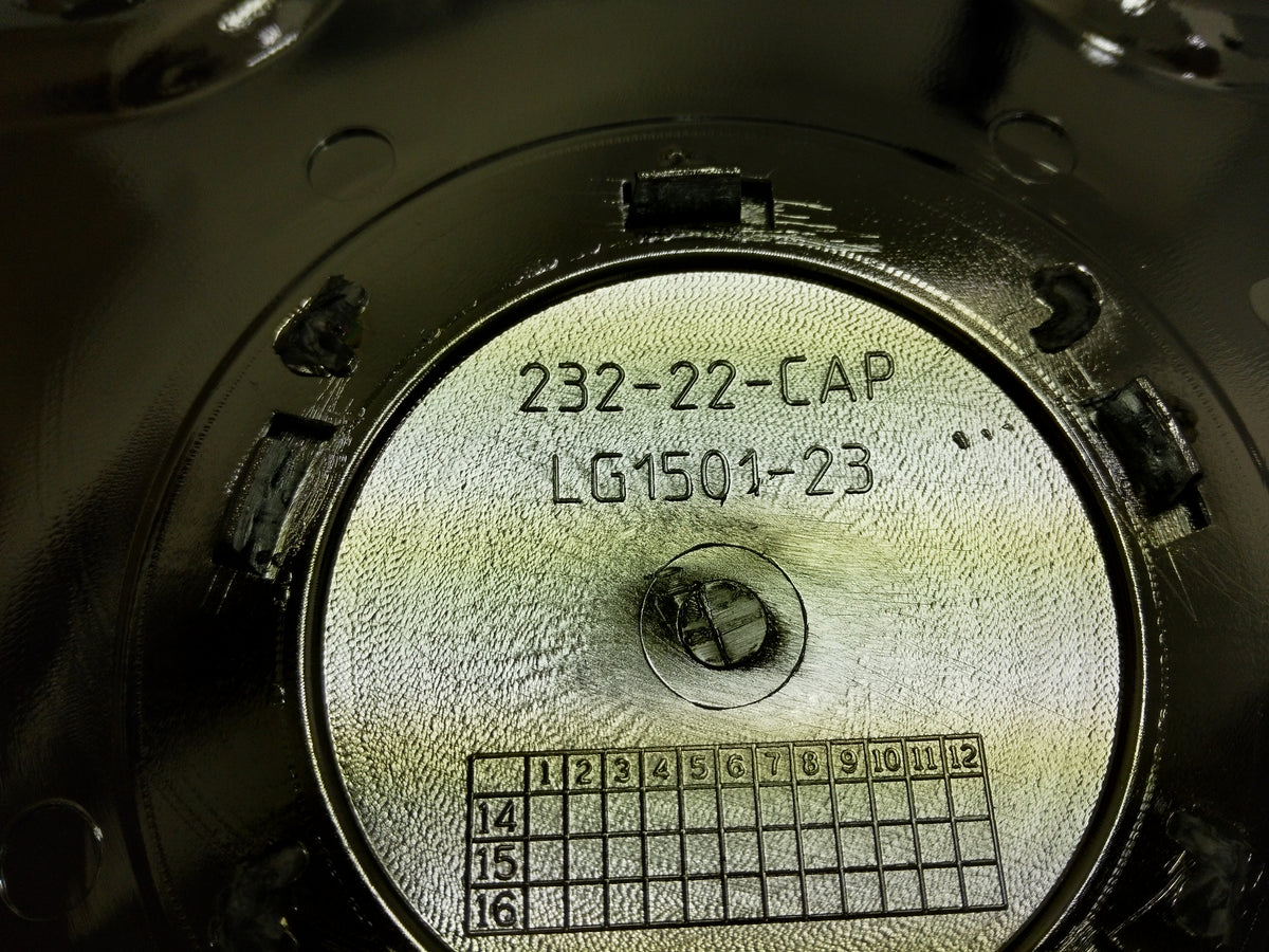 V18 Chrome VCT Center Cap - VCTCenterCaps