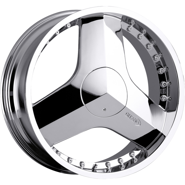 G25 Chrome Gitano Center Cap - VCTCenterCaps