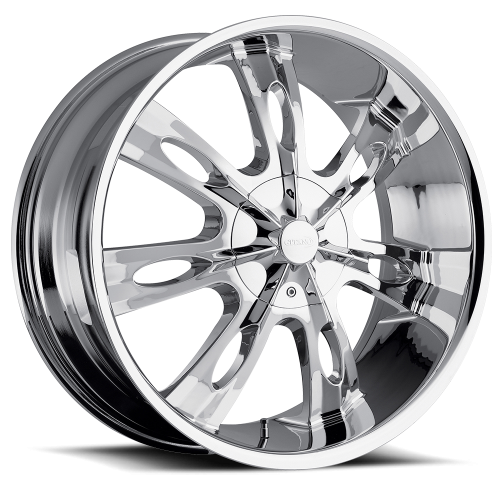 G58 Chrome Gitano Center Cap - VCTCenterCaps
